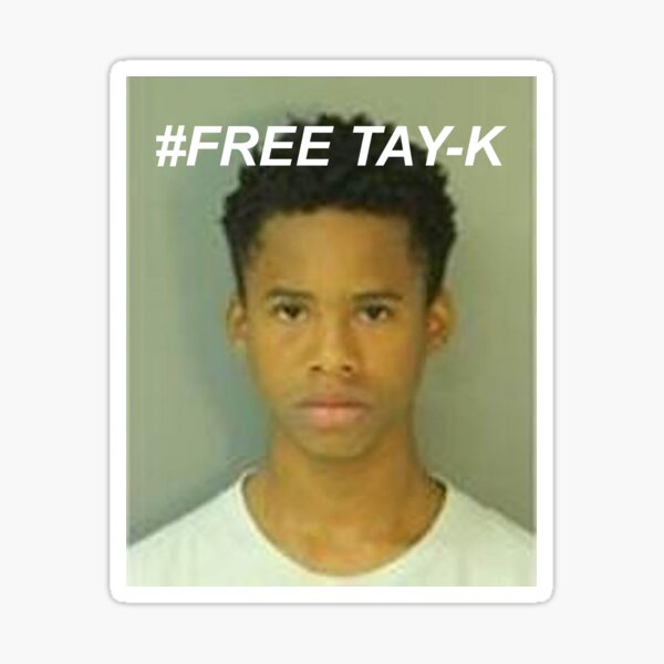 "Tay K" Sticker by Siggyboi | Redbubble
