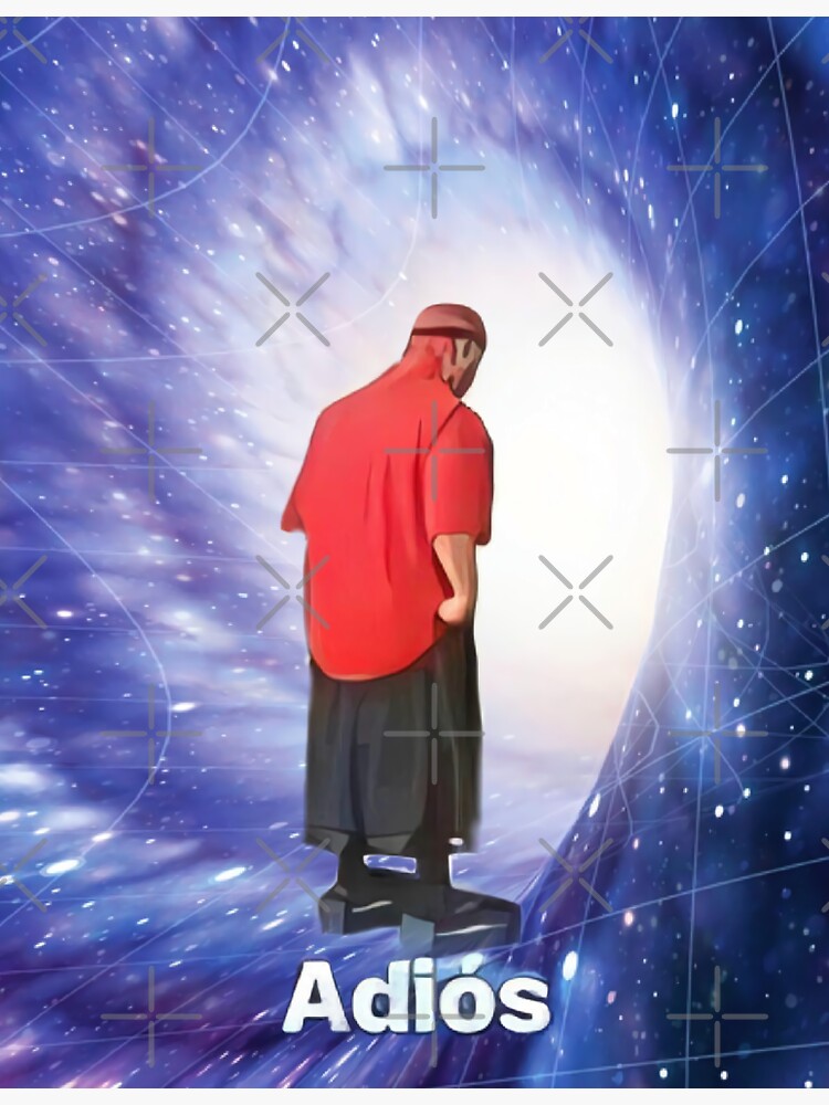 "HQ Adios Wormhole Meme" Sticker for Sale by fomodesigns | Redbubble