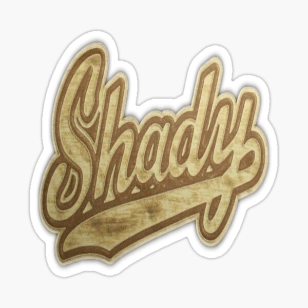 "Eminem Slim Shady Hip Hop" Sticker for Sale by Shadyzshop | Redbubble