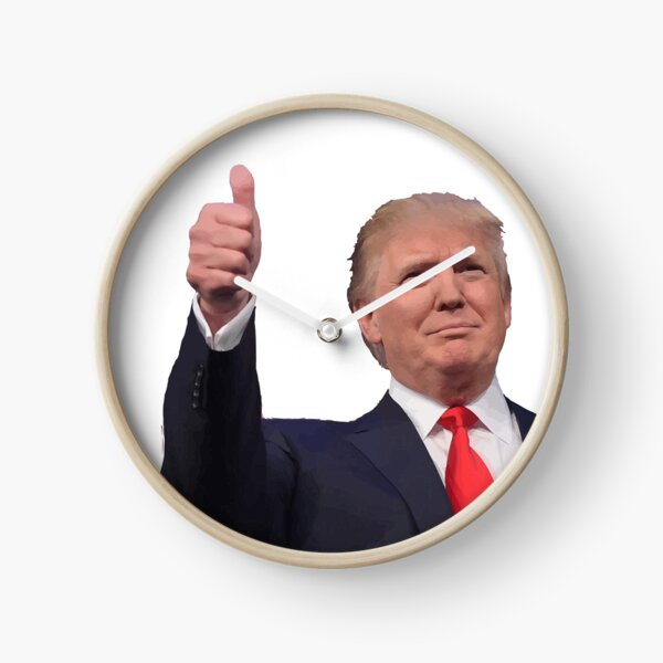 Trump President Clocks | Redbubble