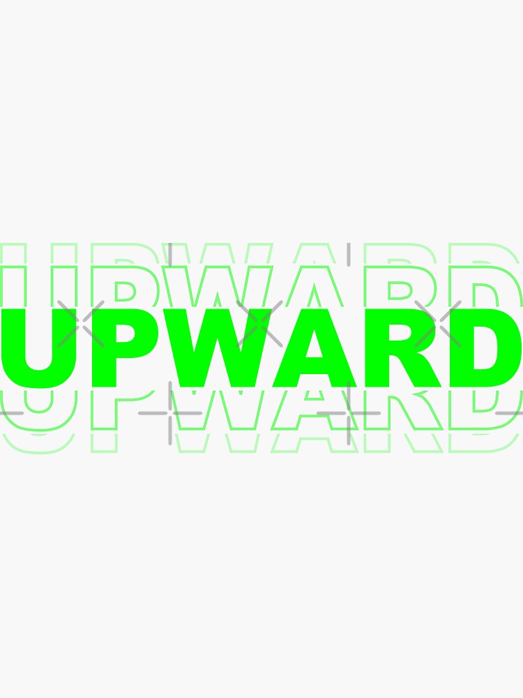 "Upward Fading Font" Sticker for Sale by GraffitiJoe | Redbubble