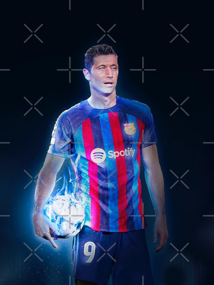 "ROBERT LEWANDOWSKI NEW ART" Sticker for Sale by Lynne-Gaynor | Redbubble