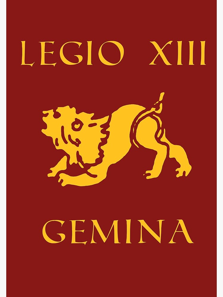 "Legio XIII Gemina" Spiral Notebook for Sale by ErianAndre | Redbubble