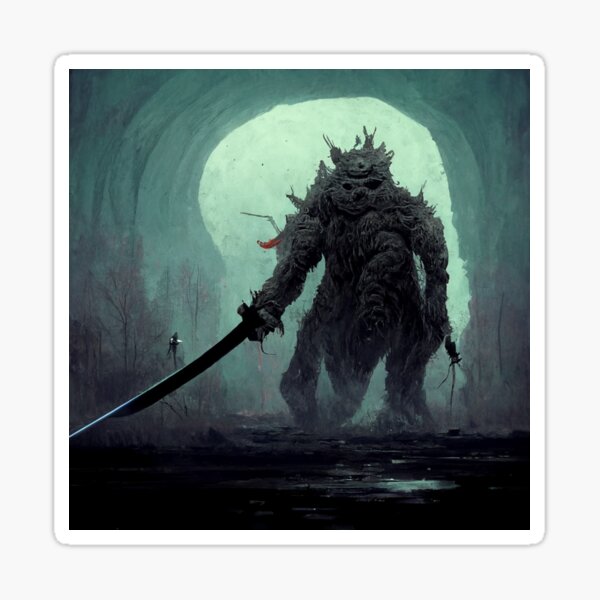 "Glob Monster" Sticker for Sale by WraithGaming | Redbubble