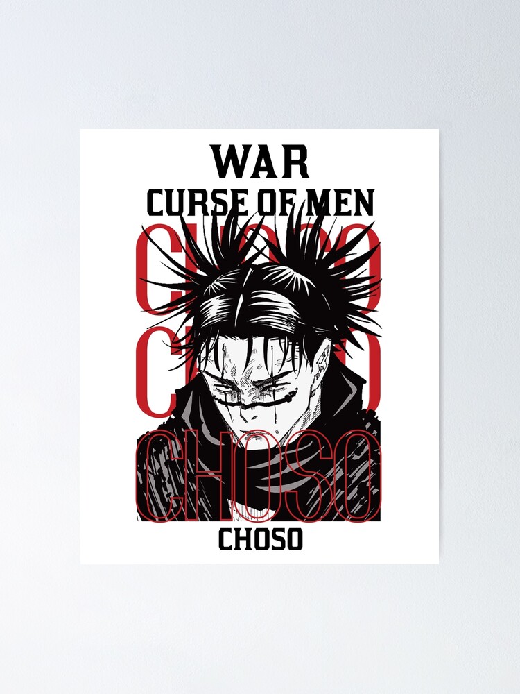 "choso - jujutsu kaisen jjk" Poster for Sale by aniscribbleart | Redbubble