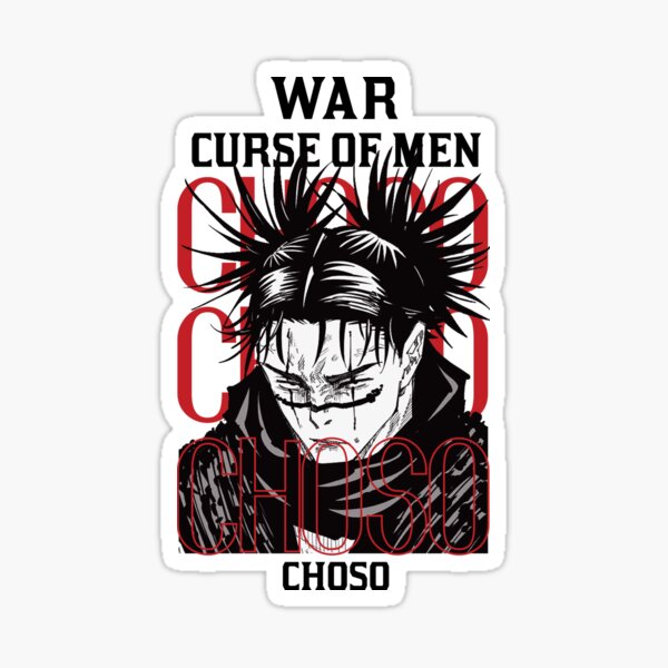 "choso - jujutsu kaisen jjk" Sticker for Sale by aniscribbleart | Redbubble