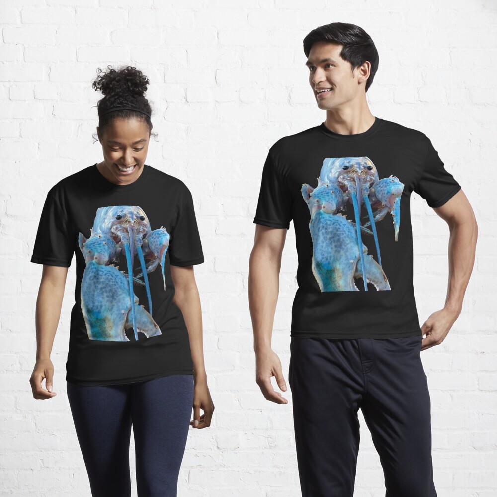 "blue lobster jumpscare" Sticker for Sale by Sr-vinnce | Redbubble