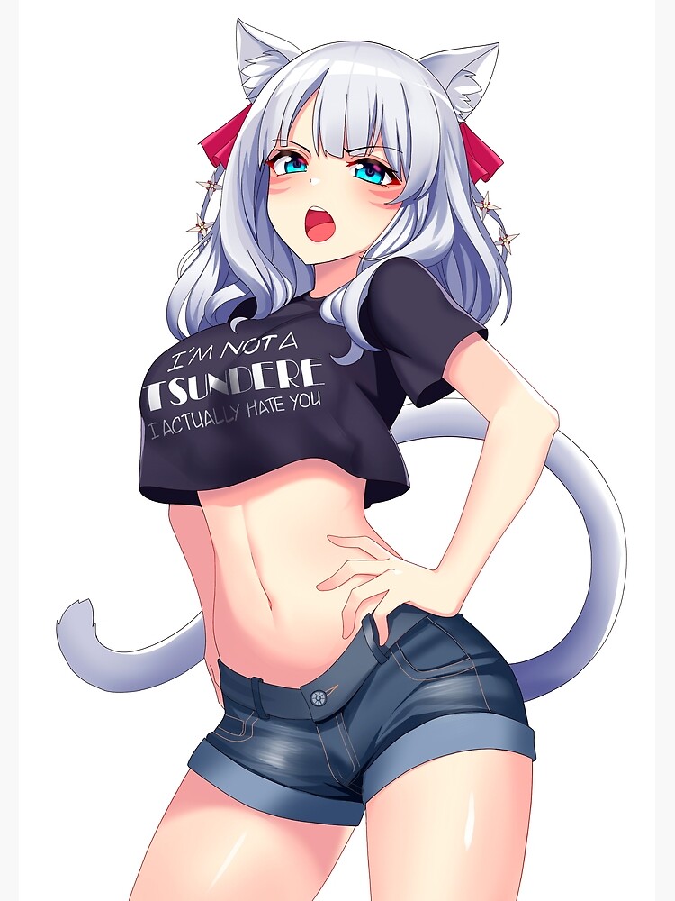 "Tsundere Miqo'te Race Neko (Final Fantasy XIV 14 FFXIV Sexy Lewd Panties Tits Hentai Catgirl ...