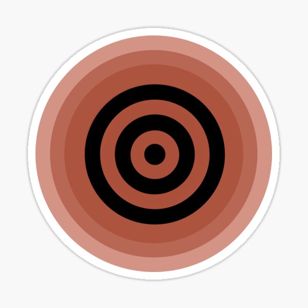 "Shooting target" Sticker for Sale by KalluStudio | Redbubble