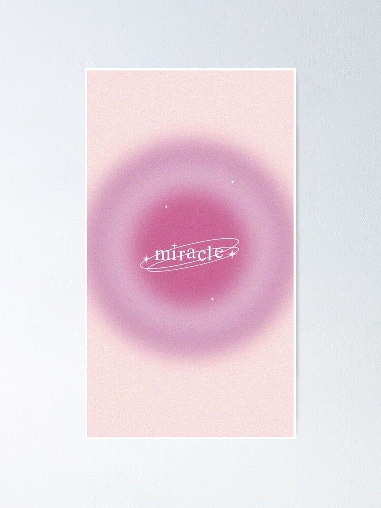 "miracle purple aura manifestation" Poster for Sale by Anavrisss ...