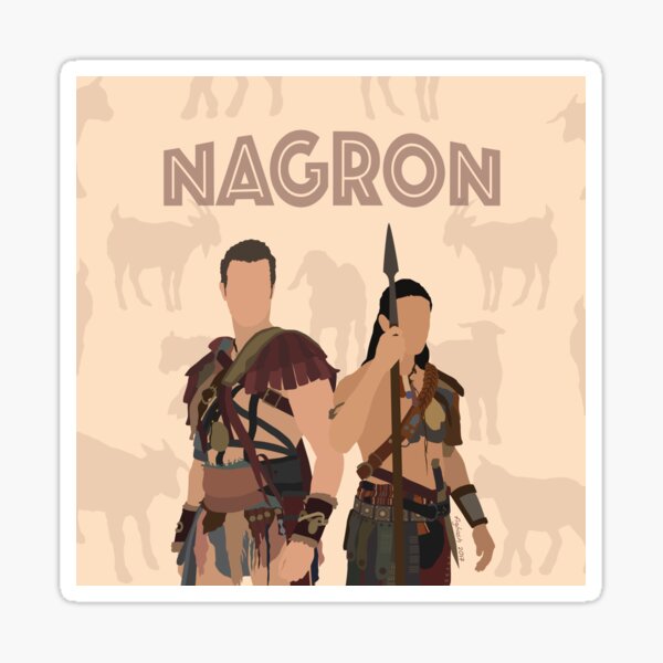 "Nagron Goat Farm (Spartacus)" Sticker for Sale by figbash | Redbubble