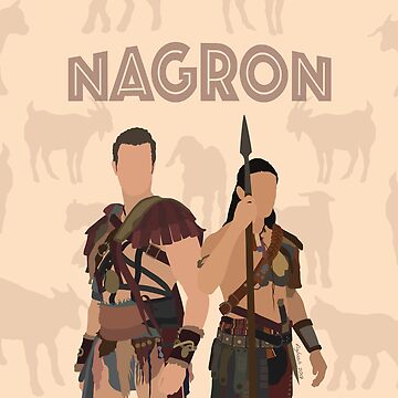 "Nagron Goat Farm (Spartacus)" Sticker for Sale by figbash | Redbubble