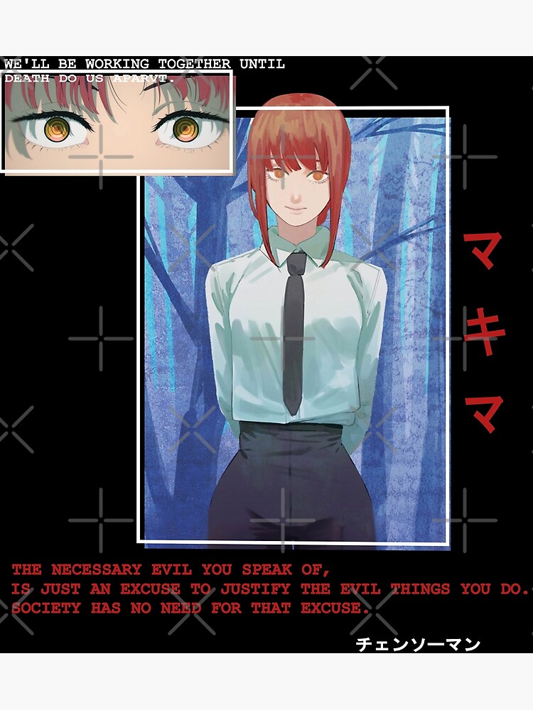 "Makima Design" Poster for Sale by Pengun | Redbubble