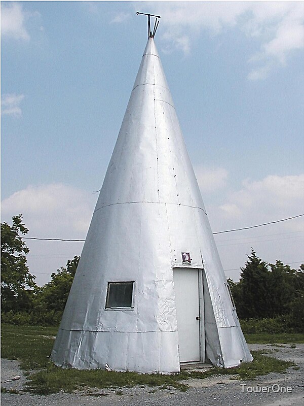 "tin teepee " by TowerOne | Redbubble