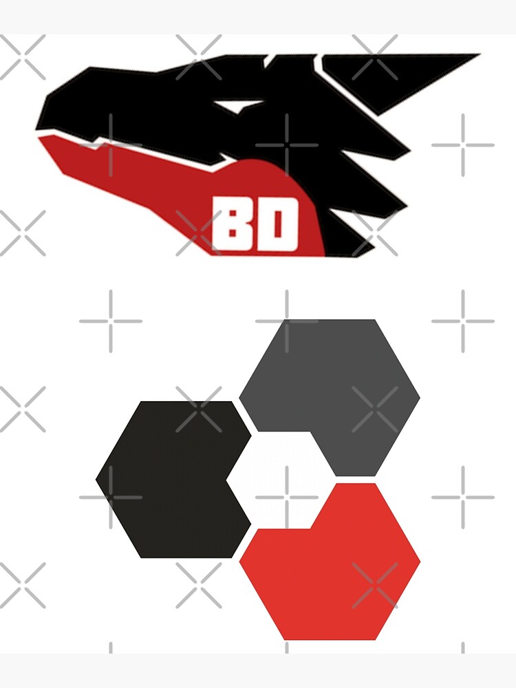 "Bad Dragon BD and WAN show logo" Poster for Sale by tribaltattoo ...