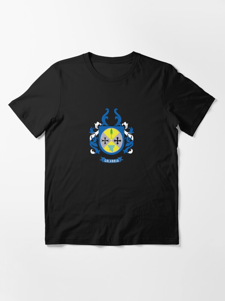 "Calabrian Flag Coat Of Arms - Cool Italian Calabria Region" T-shirt ...