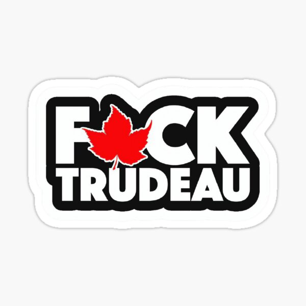 "Funny Trudeau design " Sticker for Sale by 2classic | Redbubble