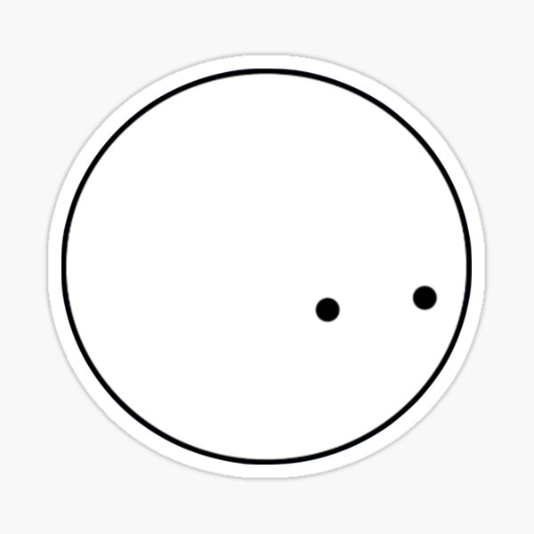 "oversimplified" Sticker for Sale by Borojevski | Redbubble