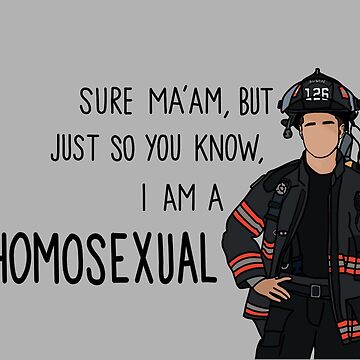 "TK Strand Quote From 1x02 (grey background)" Sticker for Sale by Luc ...