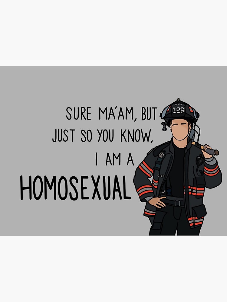 "TK Strand Quote From 1x02 (grey background)" Sticker for Sale by Luc ...