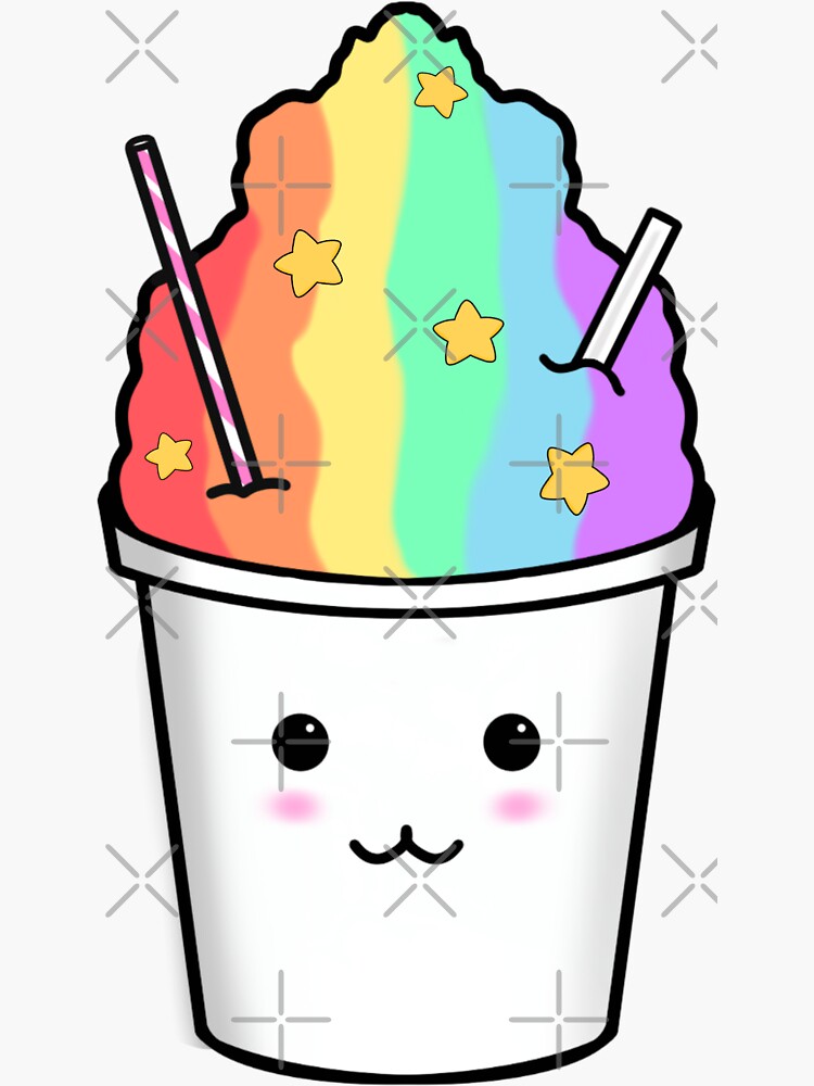 "Rainbow Raspa!" Sticker for Sale by ArceeonArchives | Redbubble