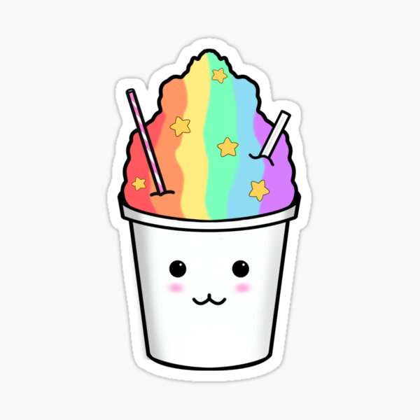 "Rainbow Raspa!" Sticker for Sale by ArceeonArchives | Redbubble