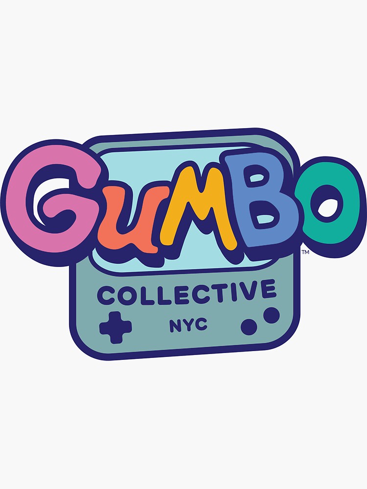 "Gumbo Logo" Sticker for Sale by GumboNYC | Redbubble