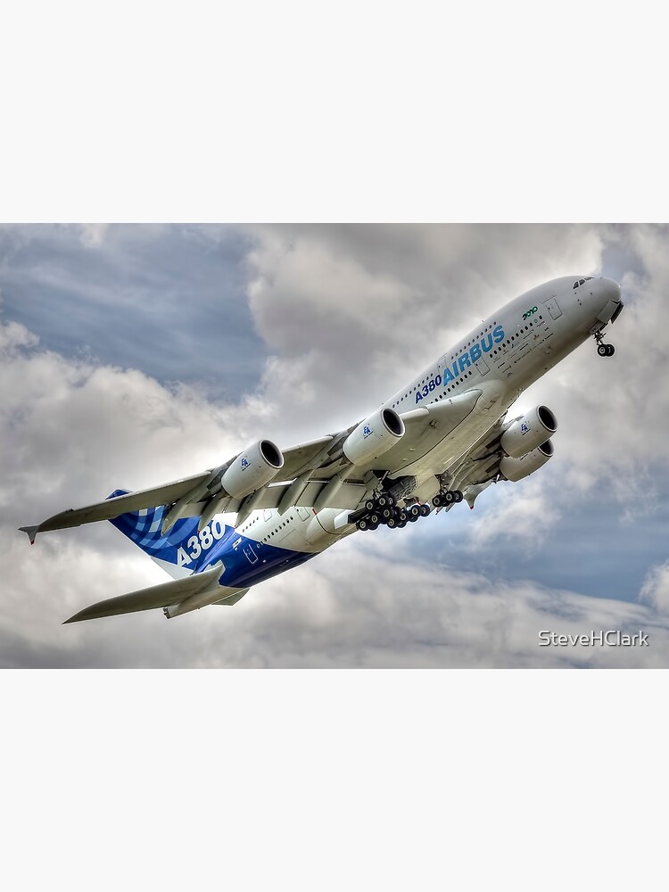 "Airbus A380" Poster for Sale by SteveHClark | Redbubble