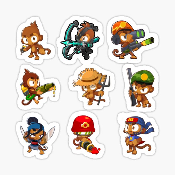 "Bloons TD6" Sticker for Sale by Oscarshop35 | Redbubble