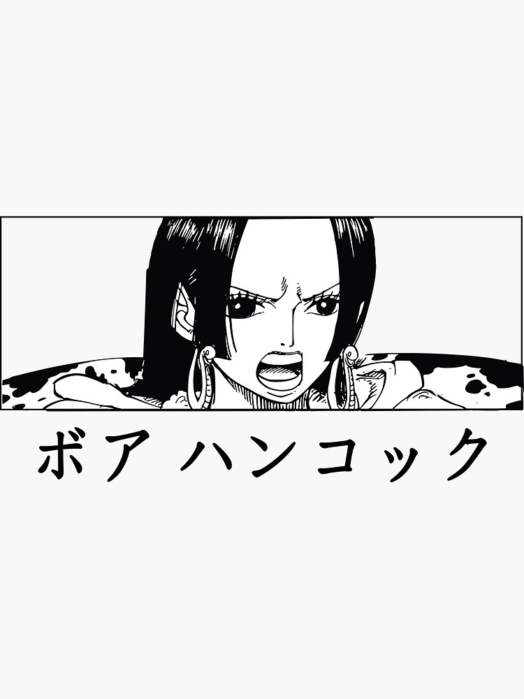 " boa hancock" Sticker for Sale by empty25 | Redbubble