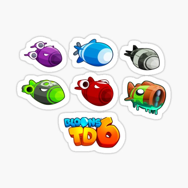 " Bloons TD6" Sticker for Sale by Oscarshop35 | Redbubble
