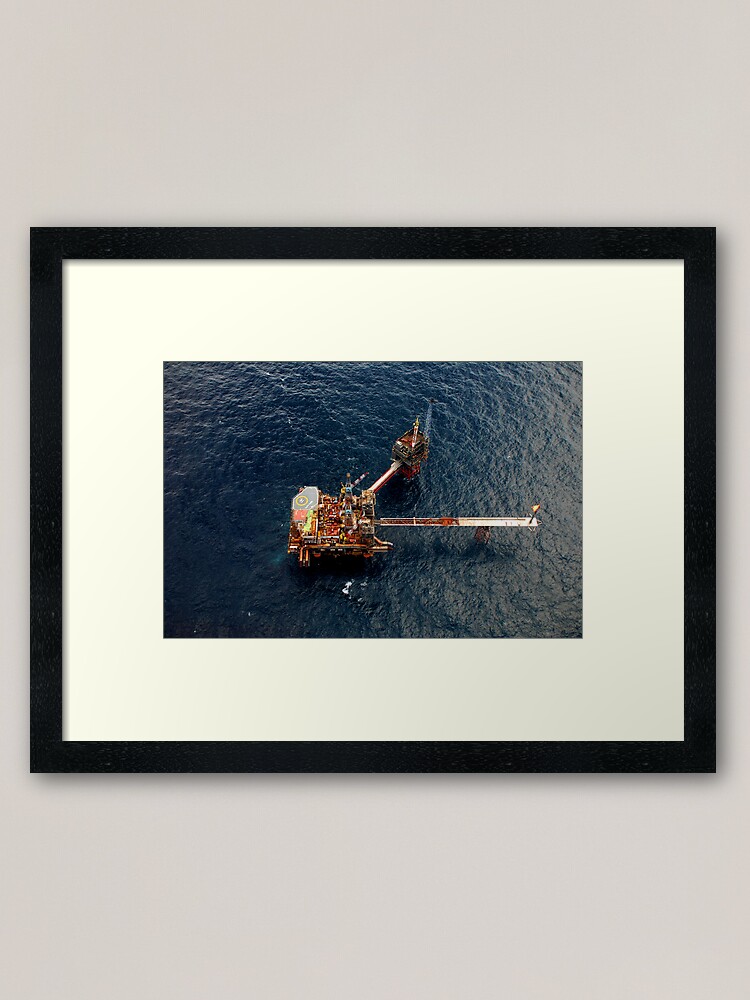 "Beryl Alpha platform" Framed Art Print for Sale by ropedope | Redbubble