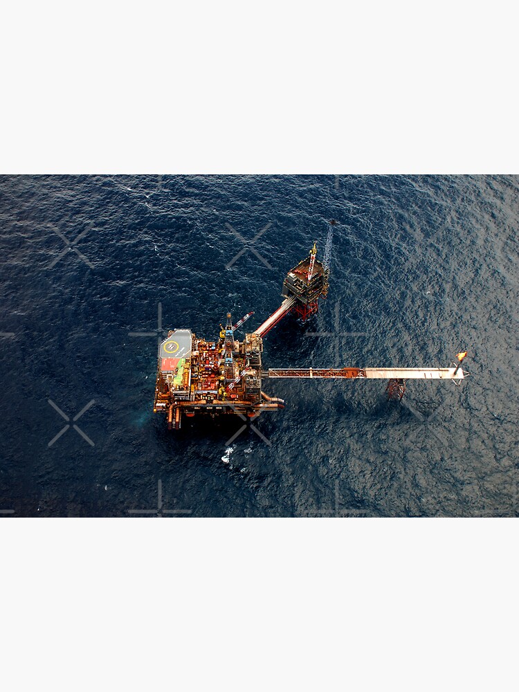 "Beryl Alpha platform" Framed Art Print for Sale by ropedope | Redbubble