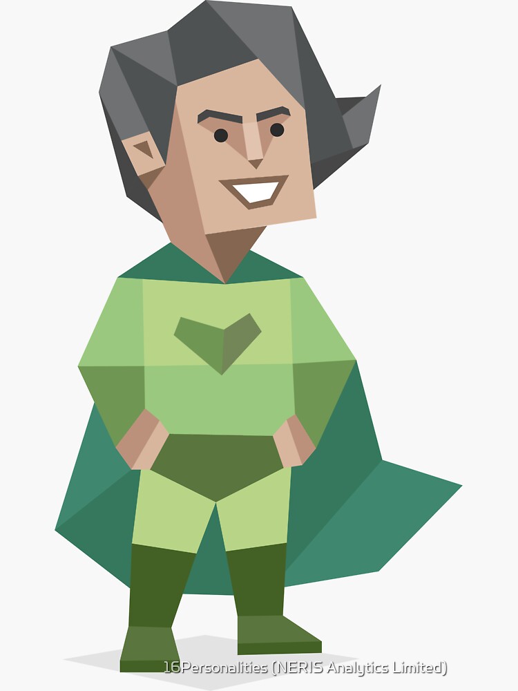 Pegatina «Personalidad Protagonista (ENFJ-A / ENFJ-T)» de ...