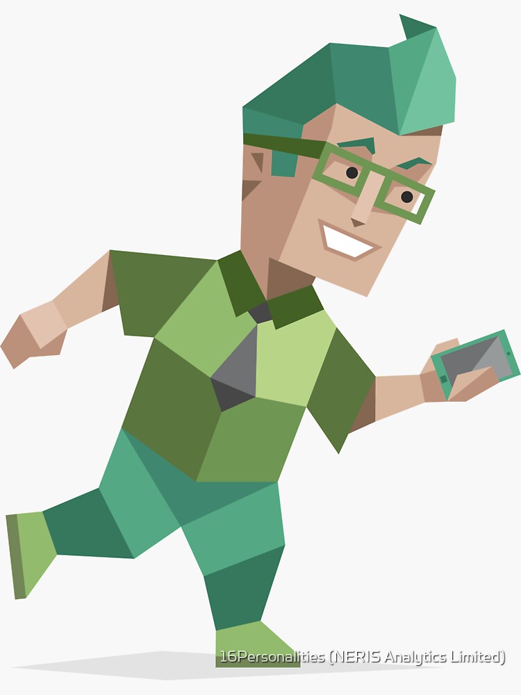 "Campaigner Personality (ENFP-A / ENFP-T)" Sticker for Sale by ...