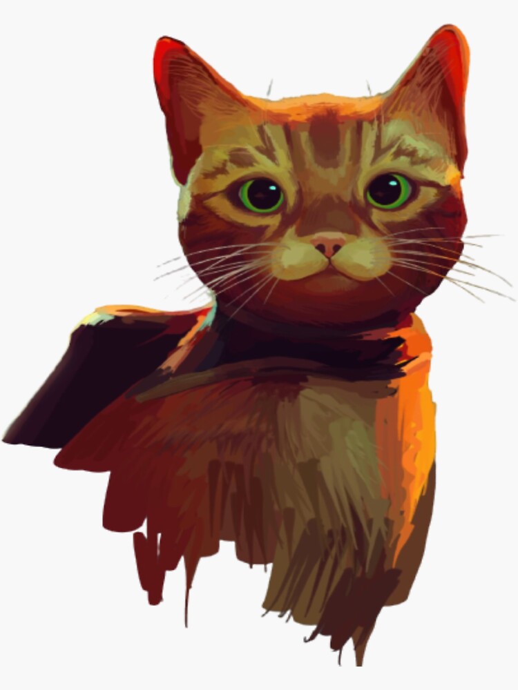 "Stray Game " Sticker for Sale by Youssahbar | Redbubble
