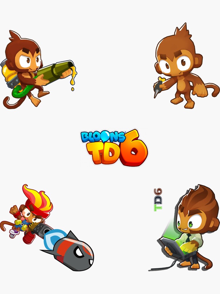 " Bloons TD6" Sticker for Sale by Oscarshop35 | Redbubble