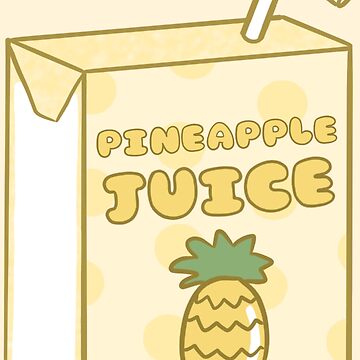 "Pineapple Juice Box" Art Board Print for Sale by TabbyAngel | Redbubble