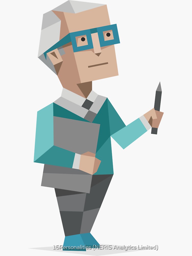 "Logistician Personality (ISTJ-A / ISTJ-T)" Sticker for Sale by ...