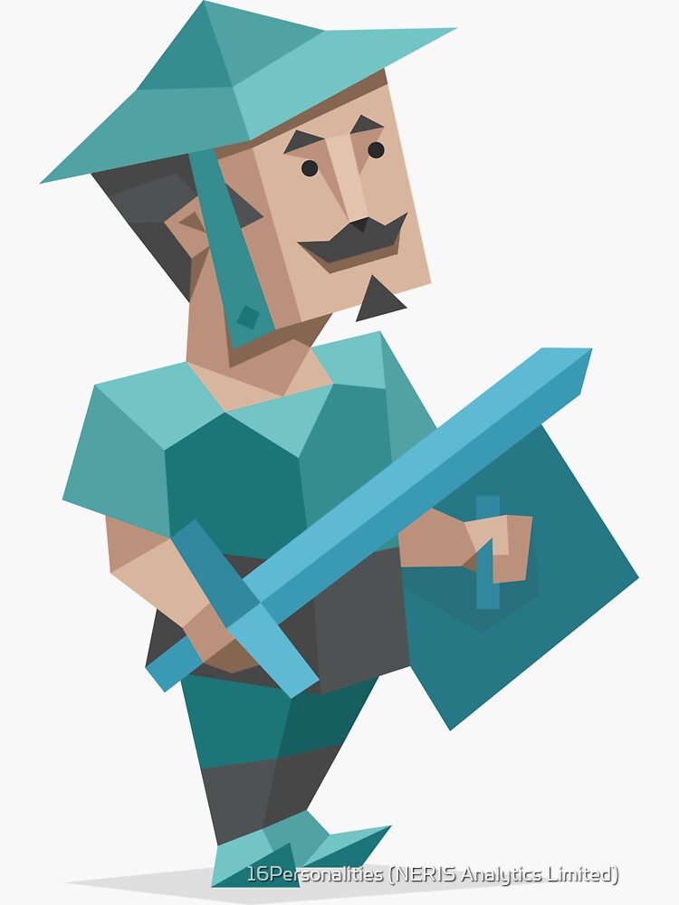 "Defender Personality (ISFJ-A / ISFJ-T)" Sticker for Sale by ...