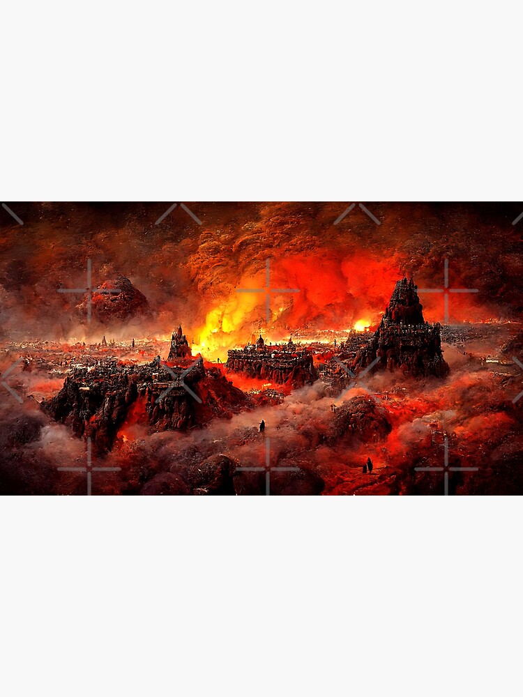 "hell art" Poster for Sale by AICustomArt | Redbubble
