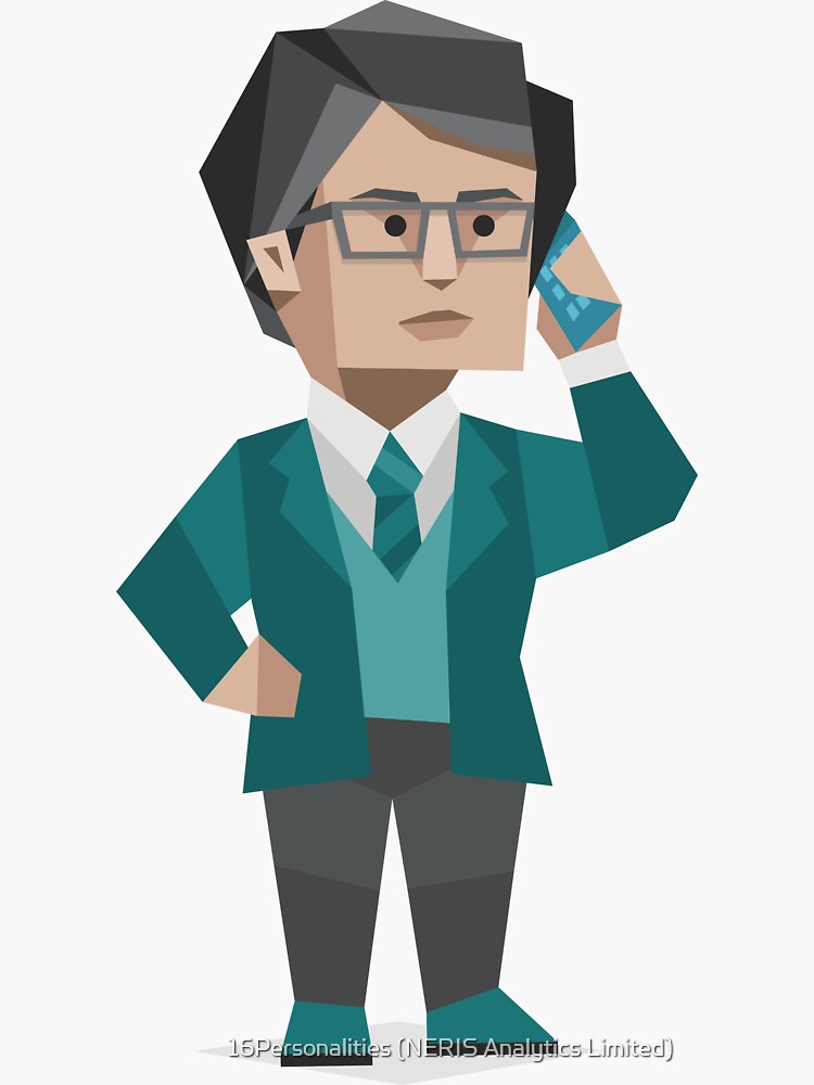 "Executive Personality (ESTJ-A / ESTJ-T)" Sticker for Sale by ...