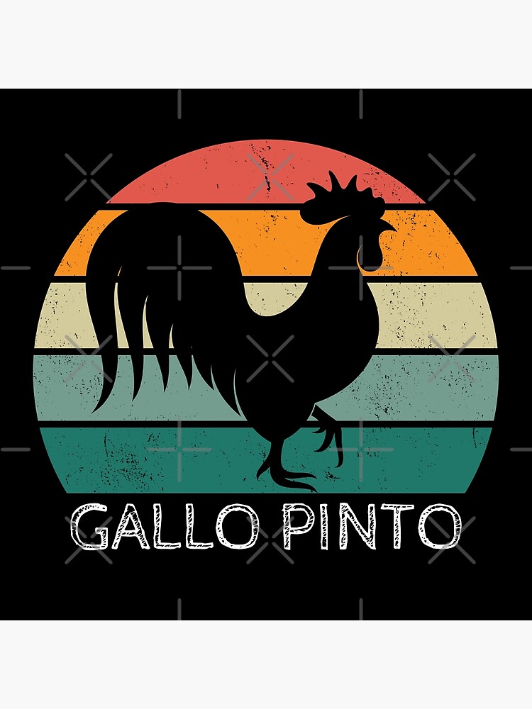"Gallo Pinto Baby Announcement Bilingual Nicaragua" Poster for Sale by ...