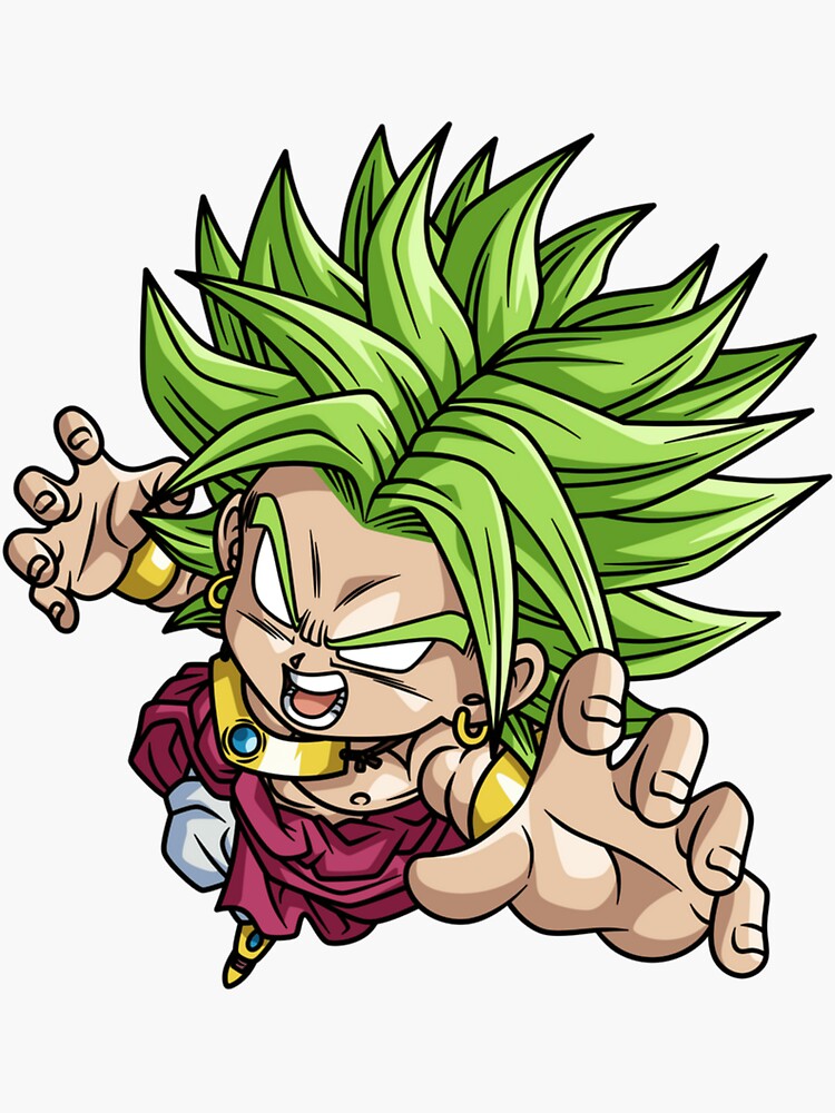 "Chibi broly" Sticker for Sale by ZORO-DESIGN | Redbubble