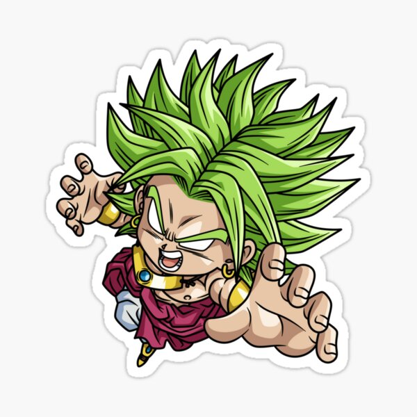 "Chibi broly" Sticker for Sale by ZORO-DESIGN | Redbubble