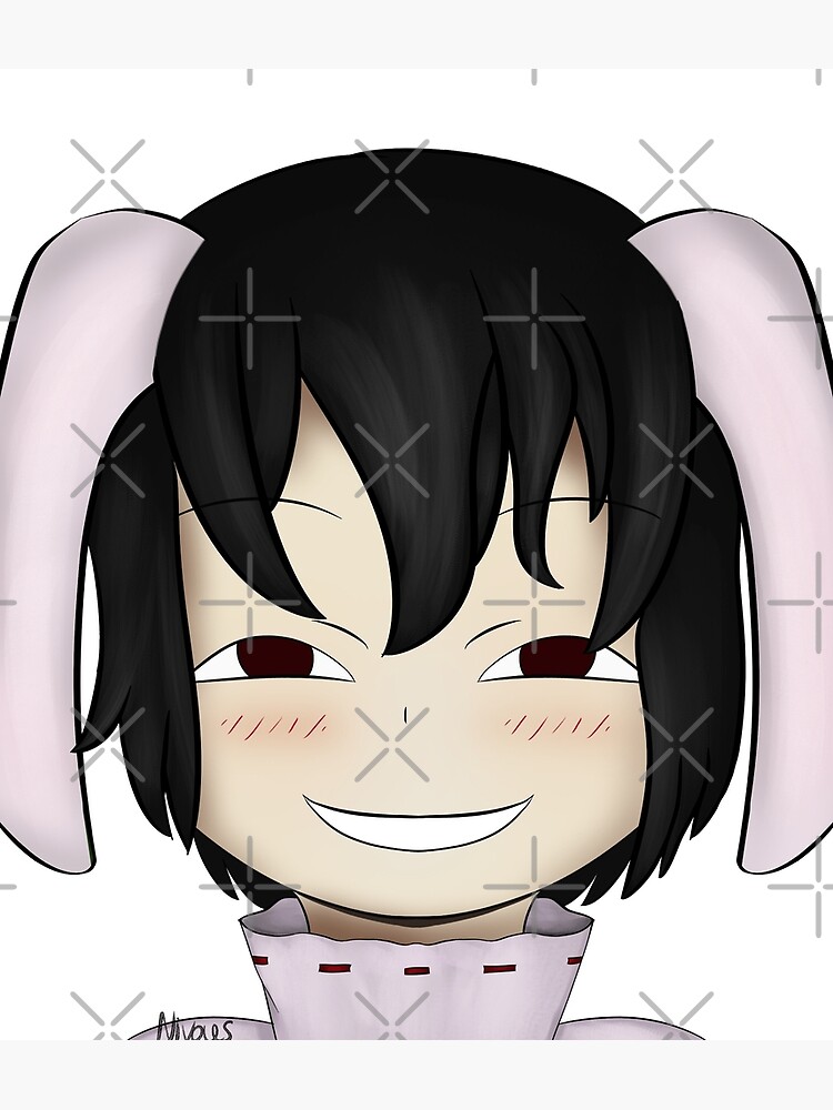 "Touhou Project Tewi Inaba Anya Face" Poster for Sale by NivousArts ...