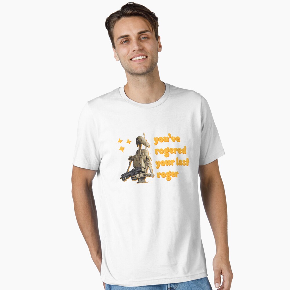 "You've Rogered Your Last Roger - Battle Droid" Sticker for Sale by ...