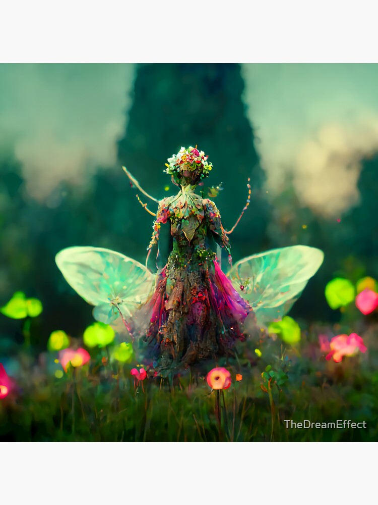 "Fairy of Nature " Sticker for Sale by TheDreamEffect | Redbubble