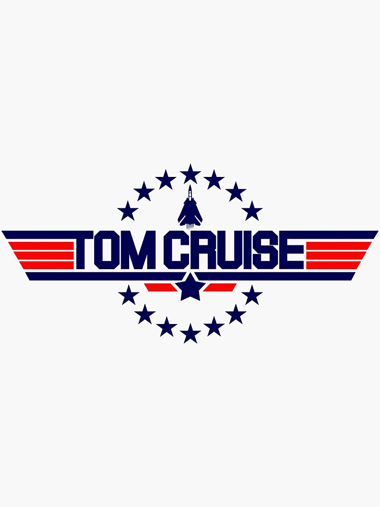 Tom Cruise Sticker For Sale By Jjw Clothing Redbubble