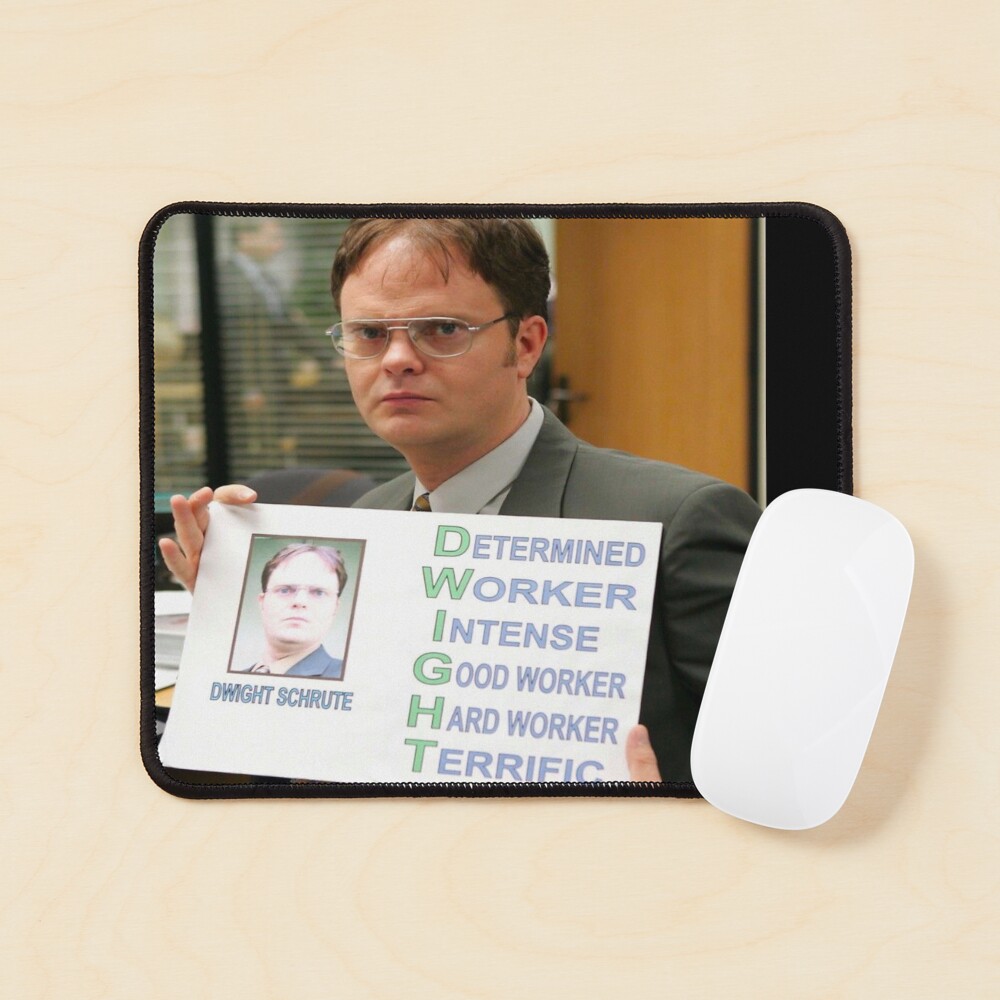 "The office Michael scott And Dwight Schrute determined worker intense ...